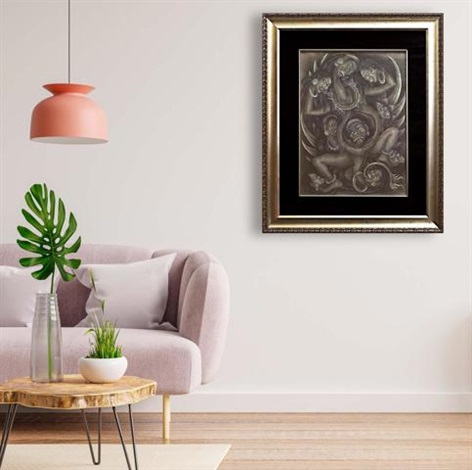 Leyak with Nine Heads by Ida Bagus Made Poleng on artnet