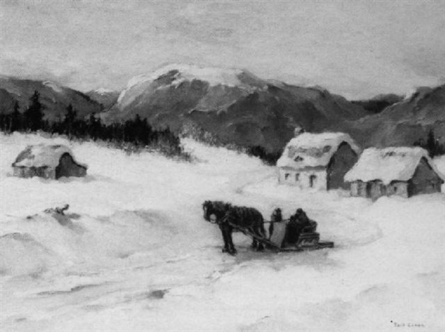 In the Baie St. Paul hills by Paul Archibald Octave Caron on artnet