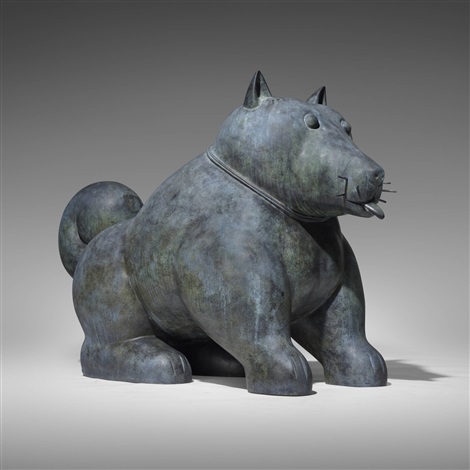 Perro Dog by Fernando Botero on artnet