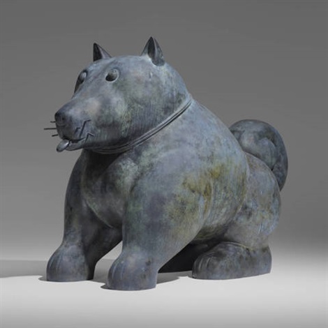 Perro Dog by Fernando Botero on artnet