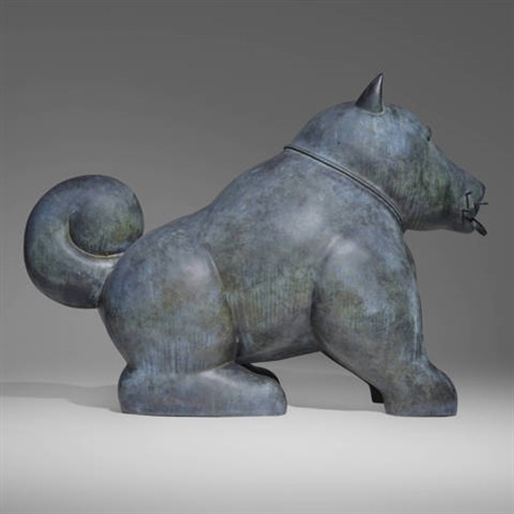 Perro Dog by Fernando Botero on artnet
