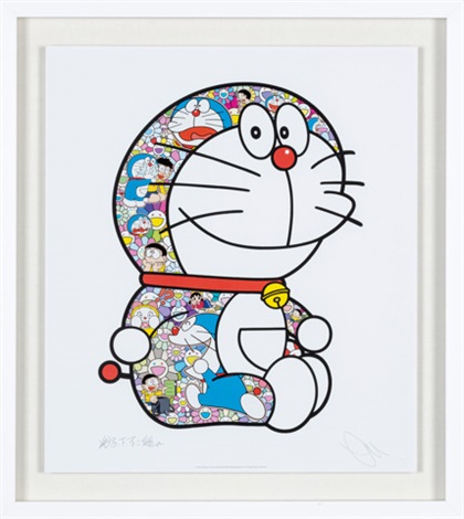 Doraemon Sitting Up Yoo-hoo, Nobita by Takashi Murakami on artnet