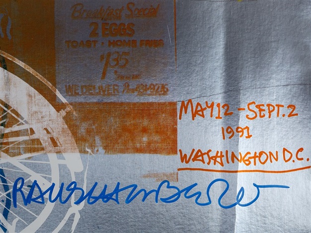 Bicycle by Robert Rauschenberg on artnet