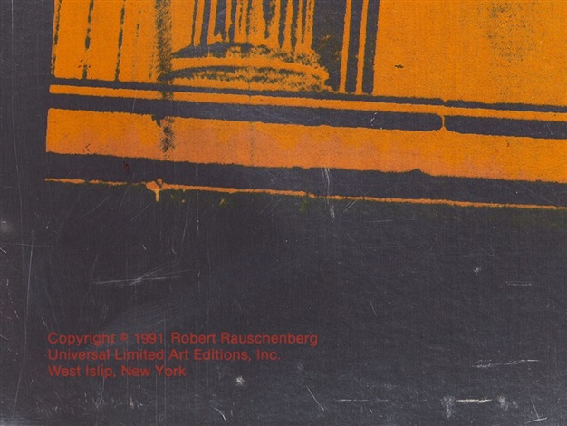 Bicycle by Robert Rauschenberg on artnet