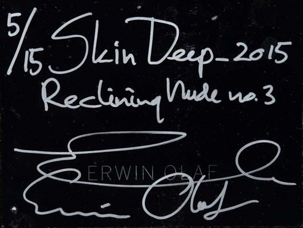 Reclining nude no. 3 Male nude no. 6 from the series Skin Deep by Erwin ...