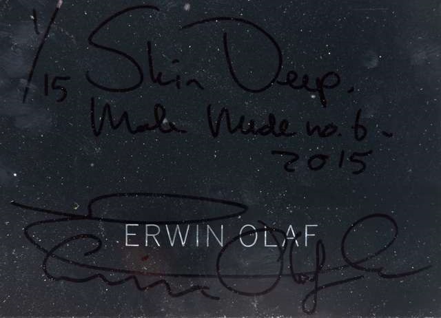 Reclining nude no. 3 Male nude no. 6 from the series Skin Deep by Erwin ...