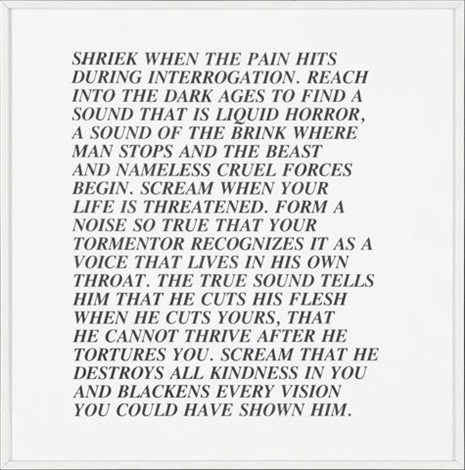 Inflammatory Essays by Jenny Holzer on artnet