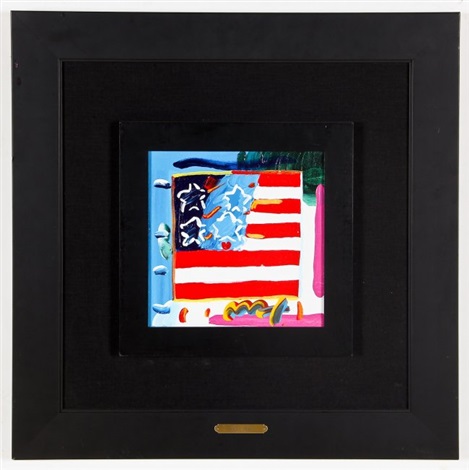 Peter Max American Flag