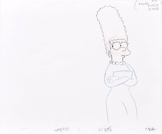 Marge Simpson Scetches