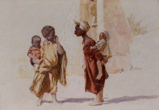 A conversation in North Africa by Thomas Frederick Mason Sheard on artnet