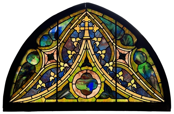 Tiffany Studios Gothic Revival Arched Window by Tiffany Studios on artnet