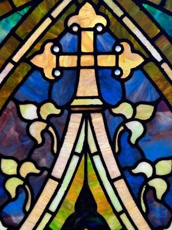 Tiffany Studios Gothic Revival Arched Window by Tiffany Studios on artnet
