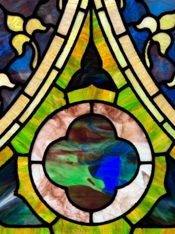 Tiffany Studios Gothic Revival Arched Window by Tiffany Studios on artnet