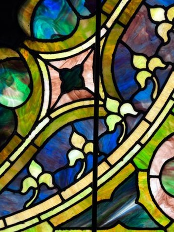 Tiffany Studios Gothic Revival Arched Window by Tiffany Studios on artnet