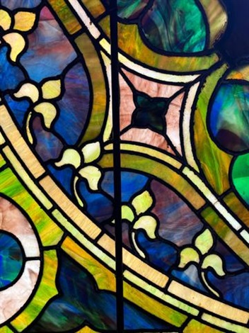 Tiffany Studios Gothic Revival Arched Window by Tiffany Studios on artnet