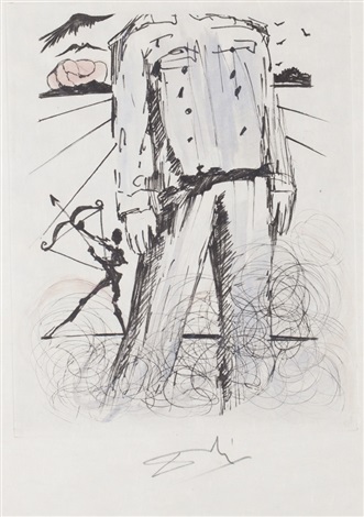 Le buste de Mao from Le poême de Mao Tse Tung by Salvador Dalí on artnet