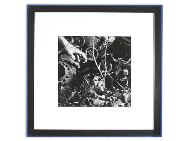 Untitled Tree, Hand, Cogs, Gun by David Wojnarowicz on artnet