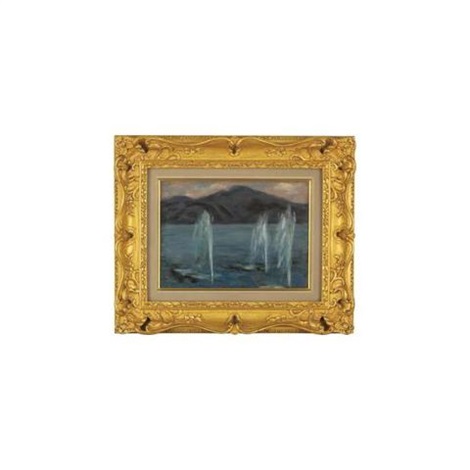 Fountain of Lake Ashi by Ikuma Arishima on artnet