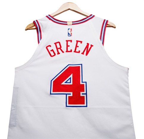 Jalen Green Houston Rockets 2023-2024 Game Worn City Edition Jersey on ...