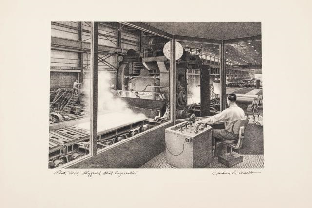 Rod Mill Plate Mill - Sheffield Steel Corporation by Jackson Lee ...
