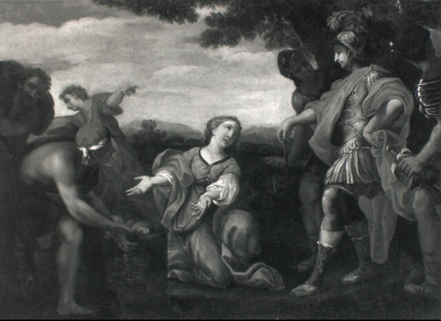 Abigail supplicating before David by Luigi Garzi on artnet