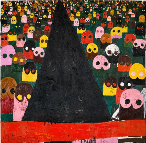 Night is no black by Tal R on artnet