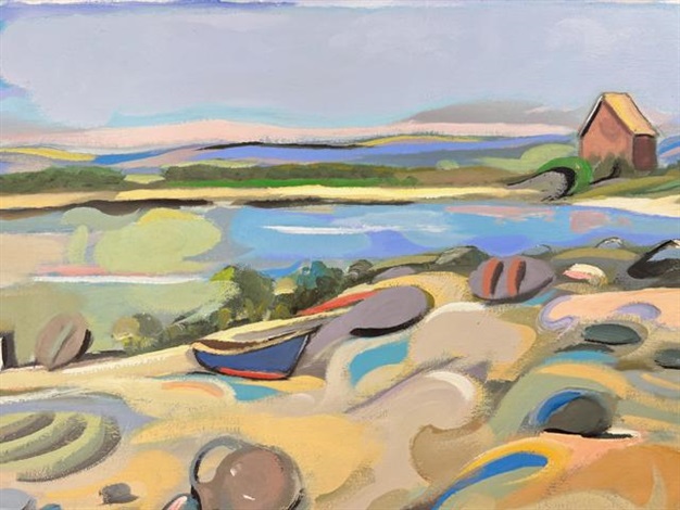 Landscape with Figures by Joseph Edwards Alexander on artnet