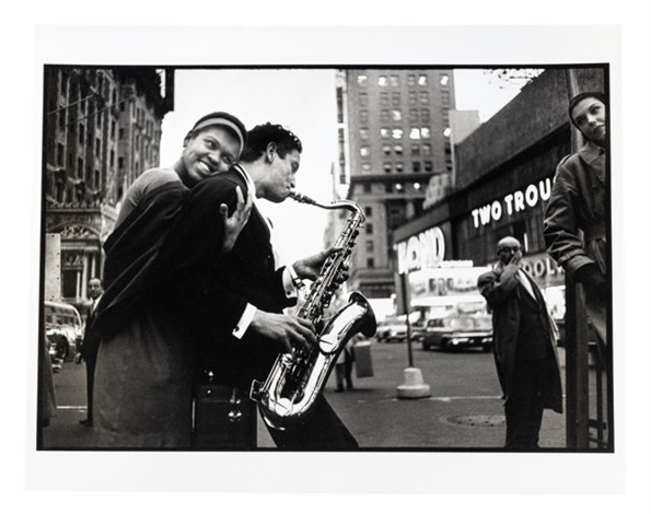 Times Square, NYC by William Claxton on artnet