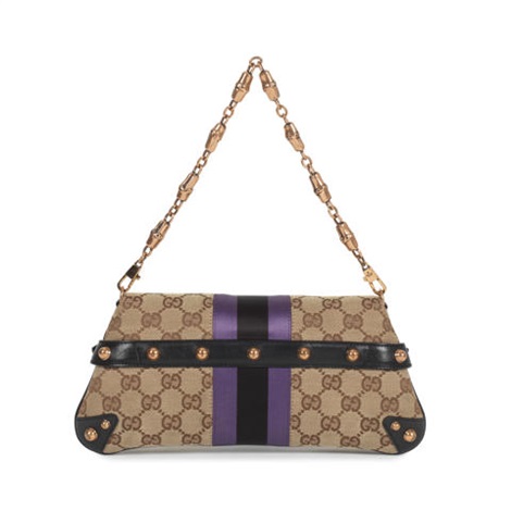 Gucci a Monogram Horsebit Handbag by Gucci (Co.) on artnet
