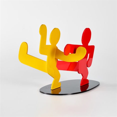 Untitled Two Dancing Figures by Keith Haring on artnet