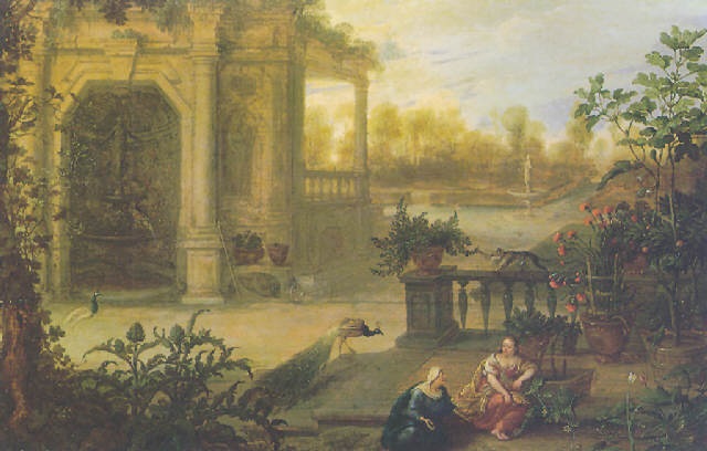 Vertumnus and Pomona by Jan Brueghel the Younger on artnet