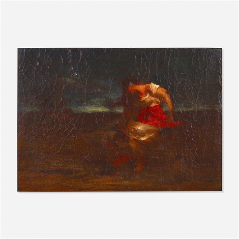 Figure in a Landscape by Robert Loftin Newman on artnet