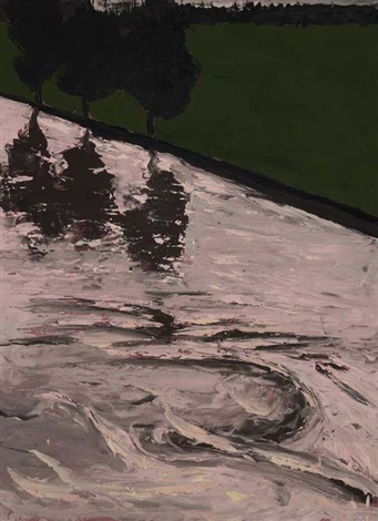 The slaney in flood, kildarin by John Jobson on artnet