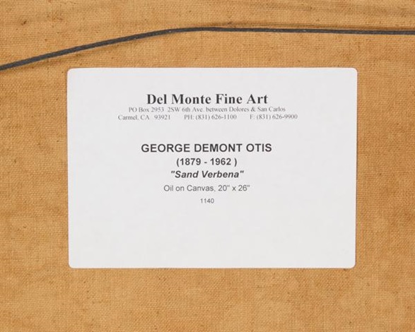 Sand Verbena by George Demont Otis on artnet