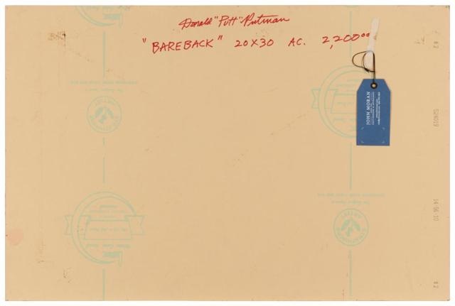 Bareback by Donald (Putt) Putman on artnet