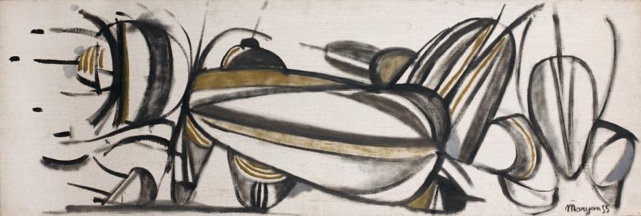 Composition by Maryan (Pinchas Burstein) on artnet