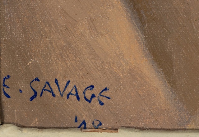 The Fisherman Woman in Net by Eugene Francis Savage on artnet