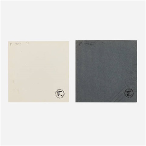 Two works from Old Mans Creek by Hans Breder on artnet