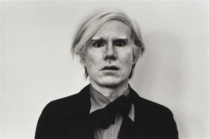 Andy Warhol triptych, 1973 by Duane Michals on artnet