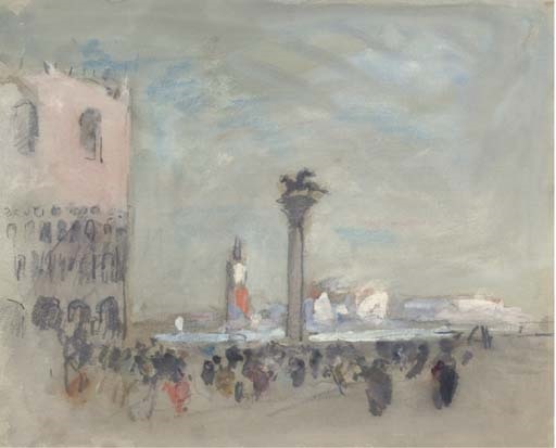 St. Marks Square, Venice, Italy by Hercules Brabazon Brabazon on artnet