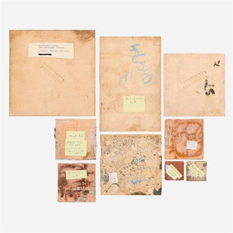 Collection of eight tiles by Ernest A. Batchelder on artnet