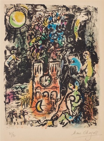 LArbre de Jessé Jesses Tree M. 297 by Marc Chagall on artnet
