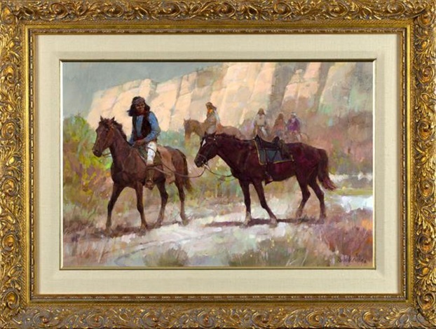 A CAPTURED MOUNT by Kenneth Riley on artnet