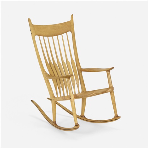 Rocking chair by Sam Maloof on artnet