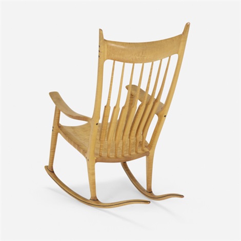 Rocking chair by Sam Maloof on artnet