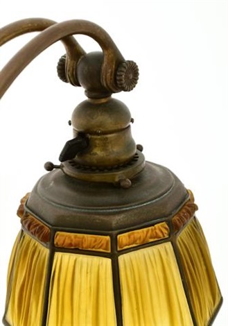 Tiffany Studios Linenfold Counter-Balance Desk Lamp by Tiffany Studios ...