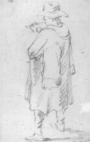 A standing man smoking a pipe by David Teniers the Younger on artnet