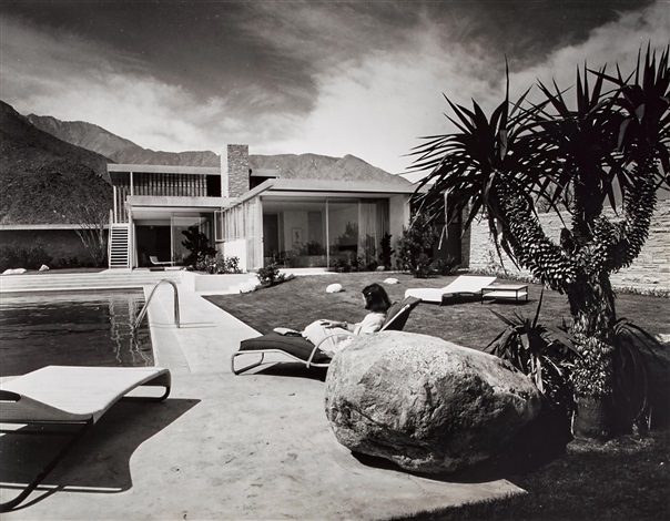 Set of Seven Photographs of Kaufmann House by Julius Shulman on artnet