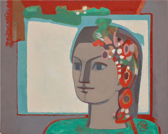 Flora by Françoise Gilot on artnet