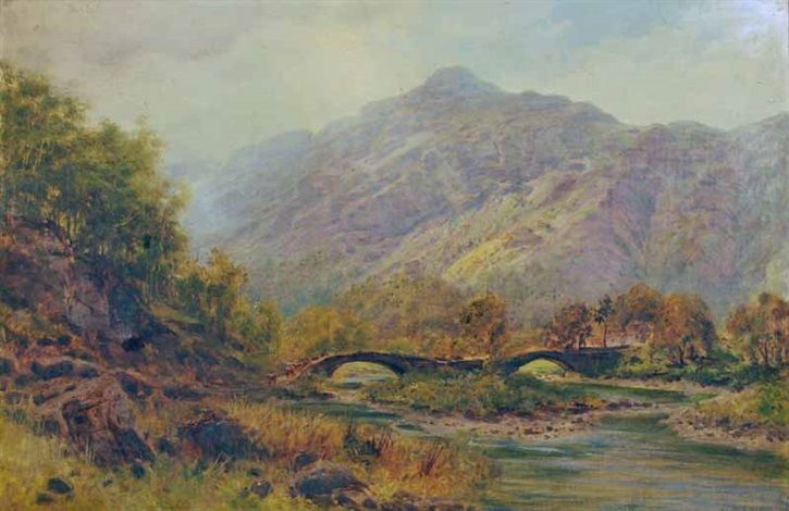 Landscape with Bridge by Samuel Lawson Booth on artnet